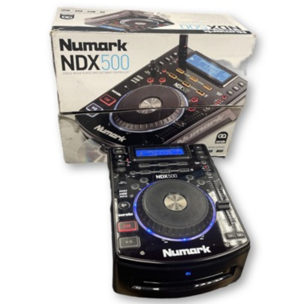 Pre-owned Numark NDX 500 USD/CD Media Player & Software Controller ...